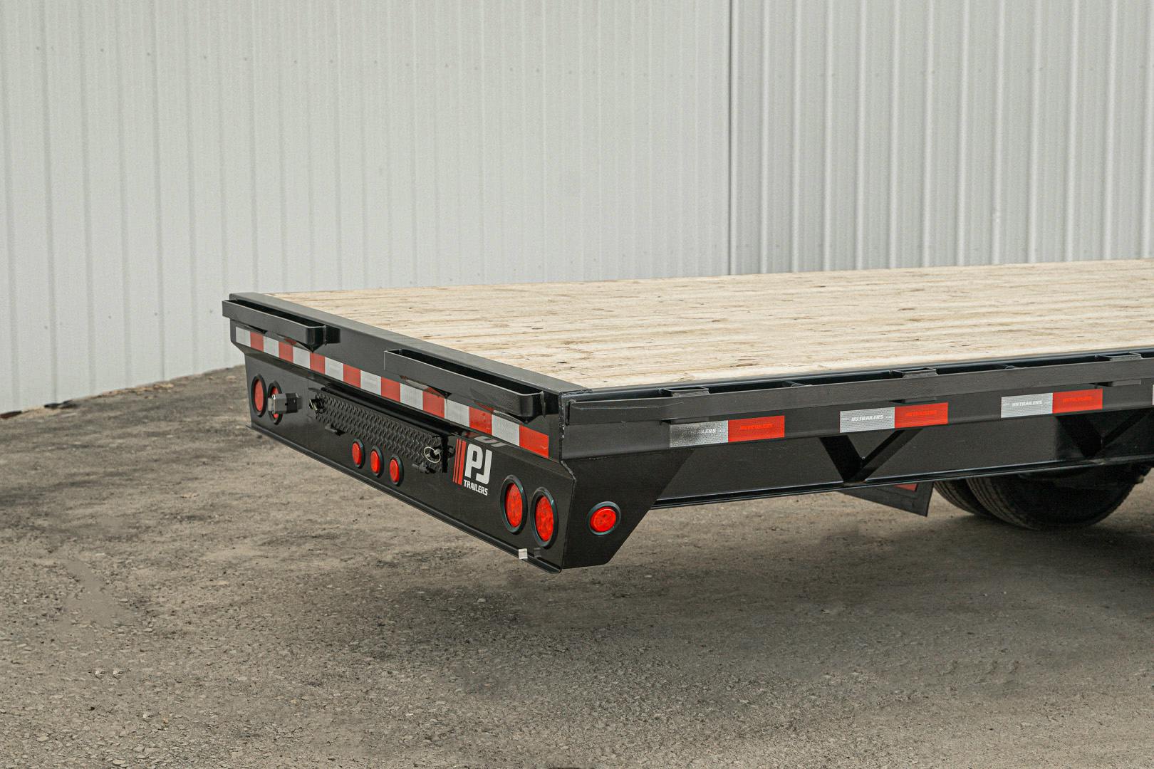 Stock #58345 - PJ Trailers 40ftx102in Gooseneck Air Ride Flatbed ...