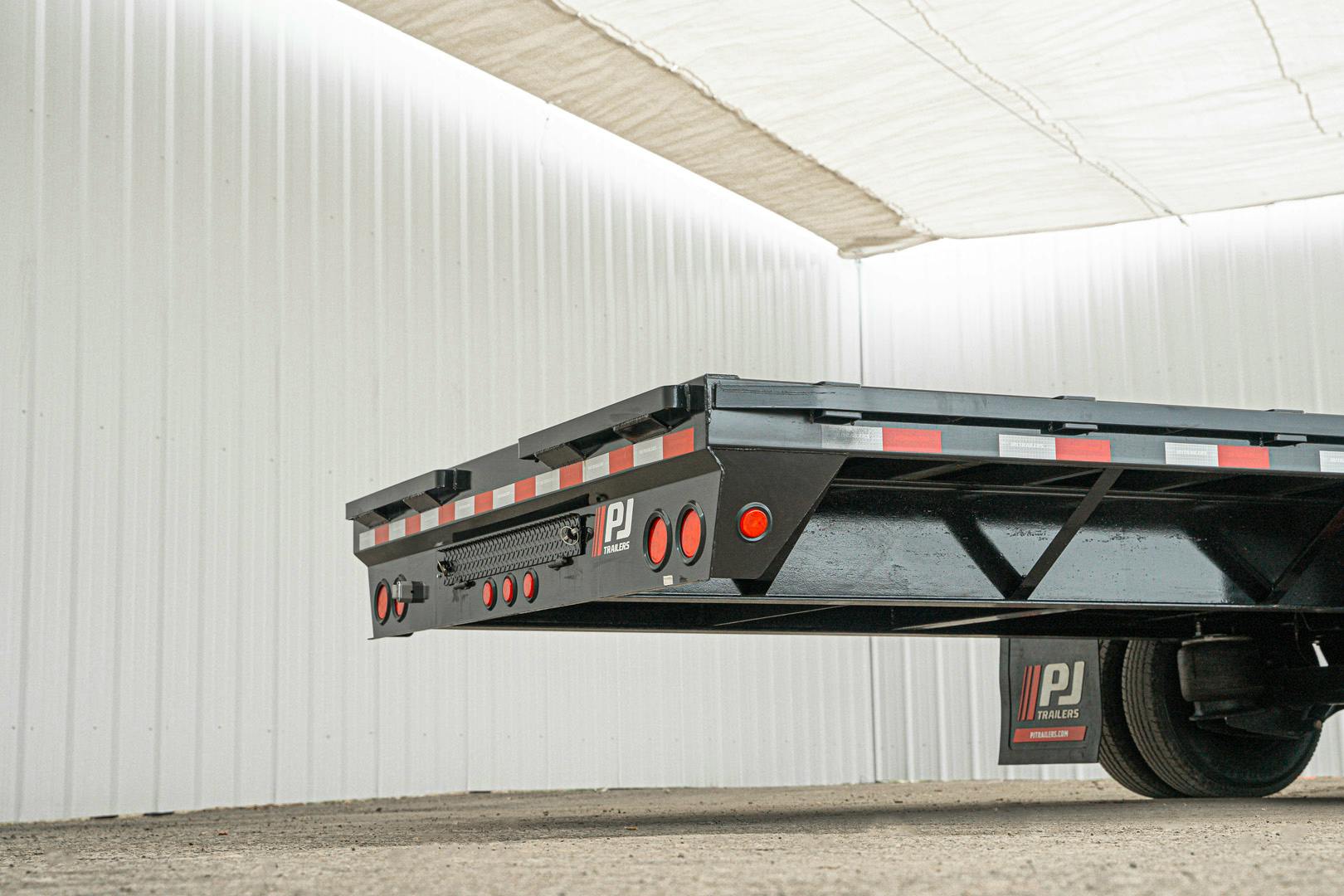 Stock #58345 - PJ Trailers 40ftx102in Gooseneck Air Ride Flatbed ...