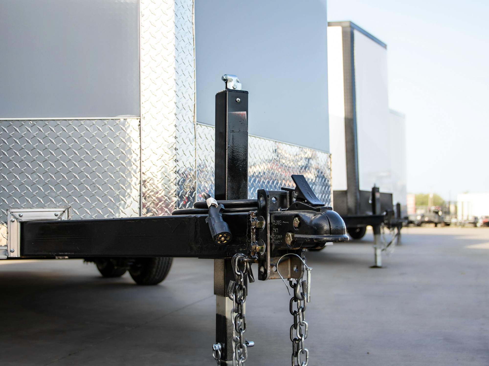 Stock #60588 - CellTech 7ftx16ft All Steel Enclosed Cargo Trailer w ...