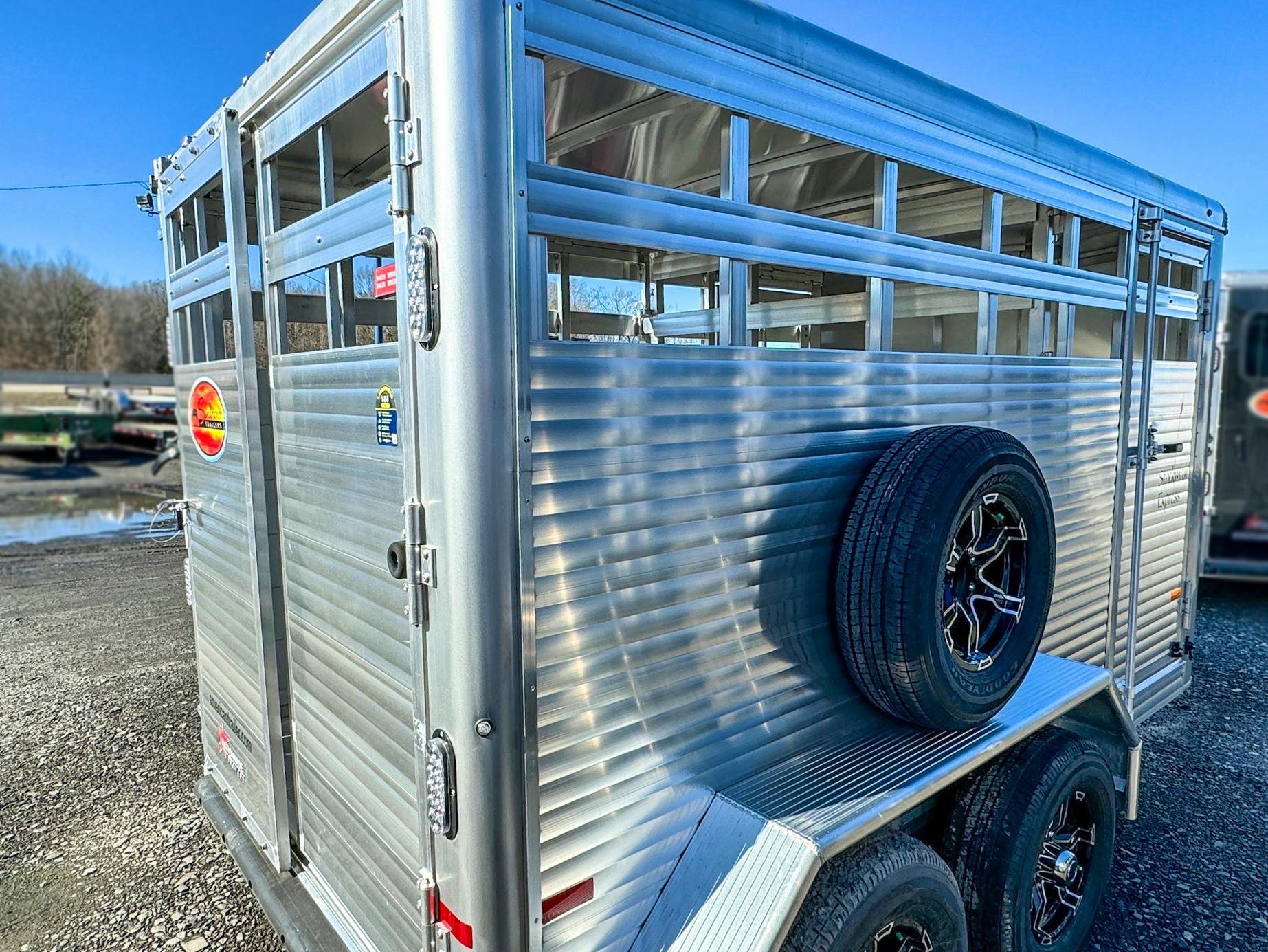 Stock #61340 - Sundowner 12ft Stockman Express Stock Trailer RL