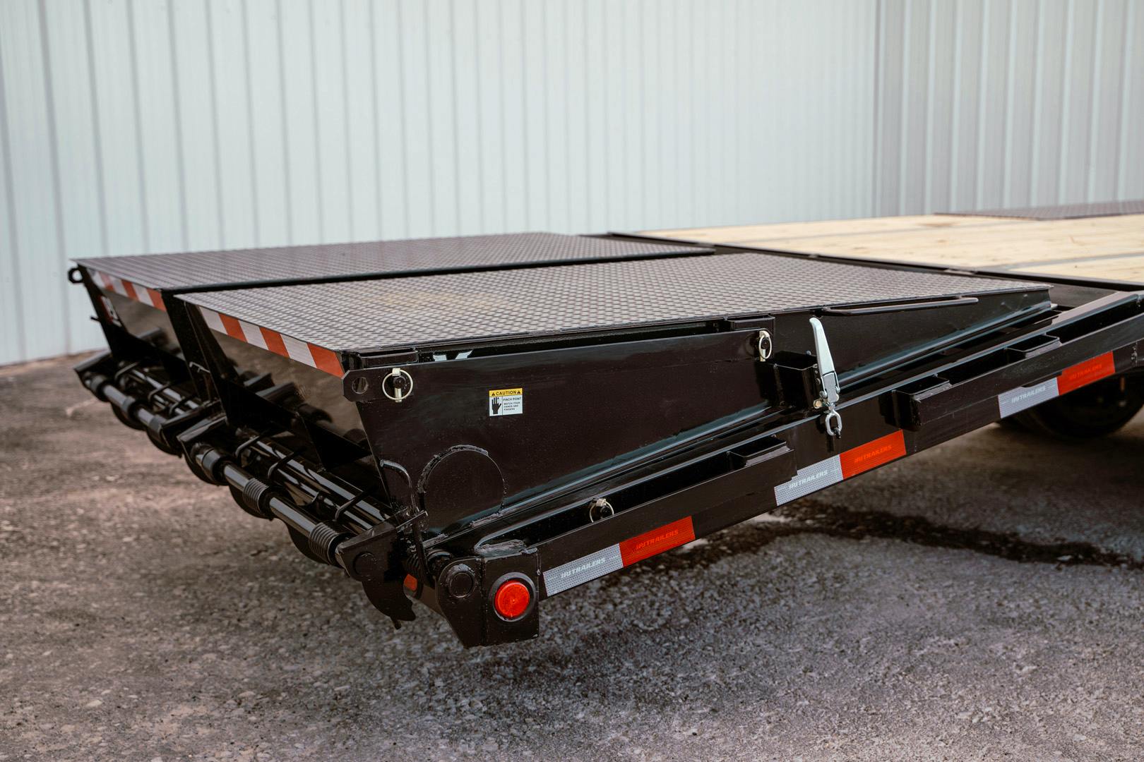 Stock #62771 - PJ Trailers 40ftx102in Gooseneck Low Pro Flatbed Trailer ...