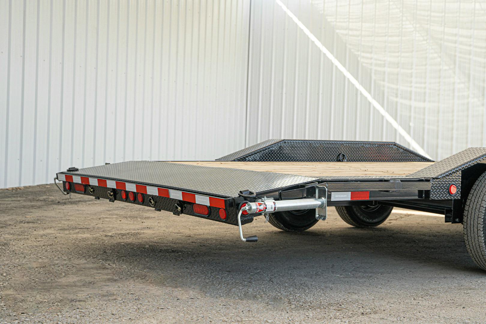 Stock #65166 - PJ Trailers 24ftx102in GN 6in Channel Super Wide ...
