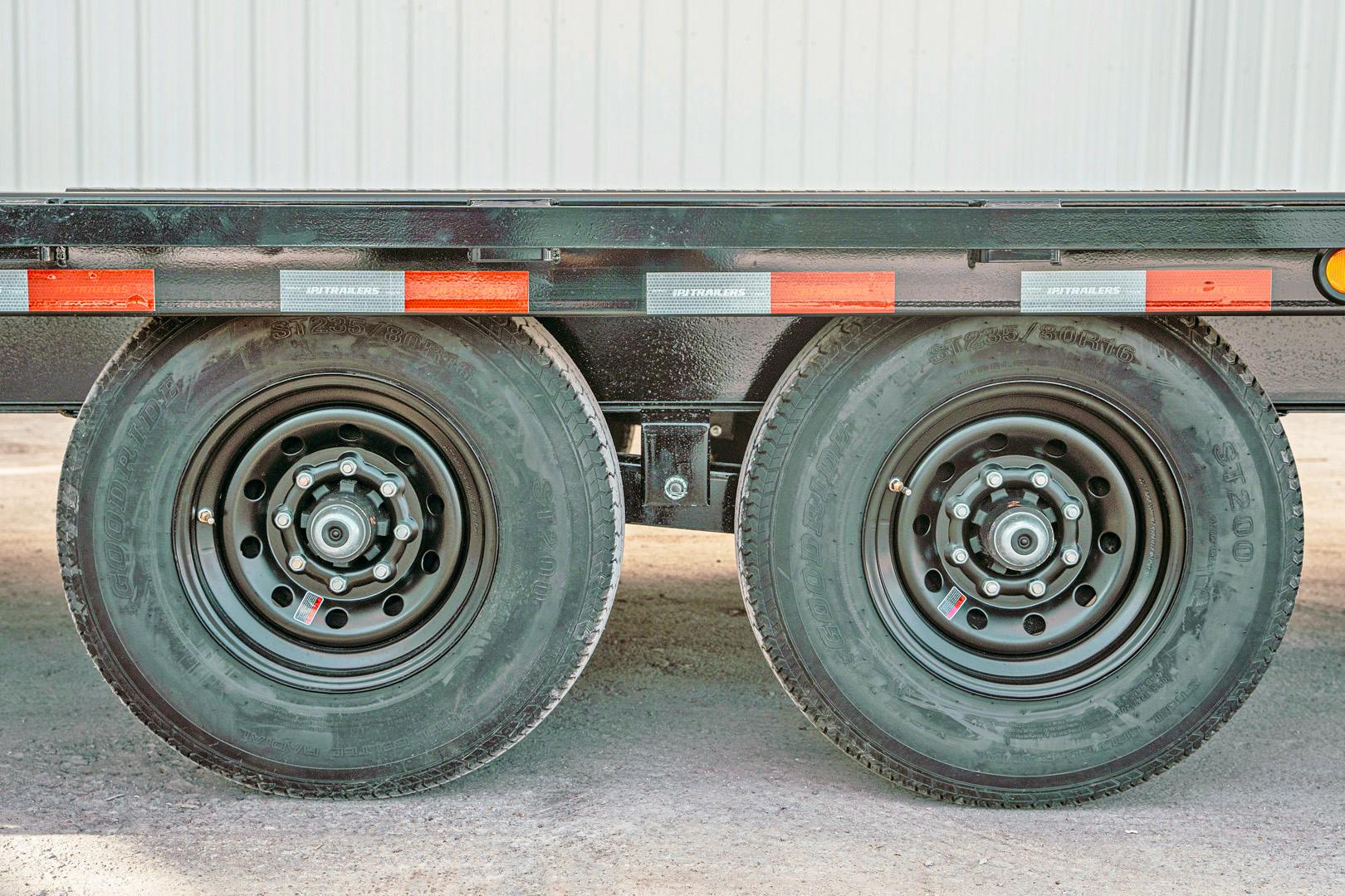 Stock #66203 - PJ Trailers 16ftx102in 8in I Beam Deckover Flatbed ...