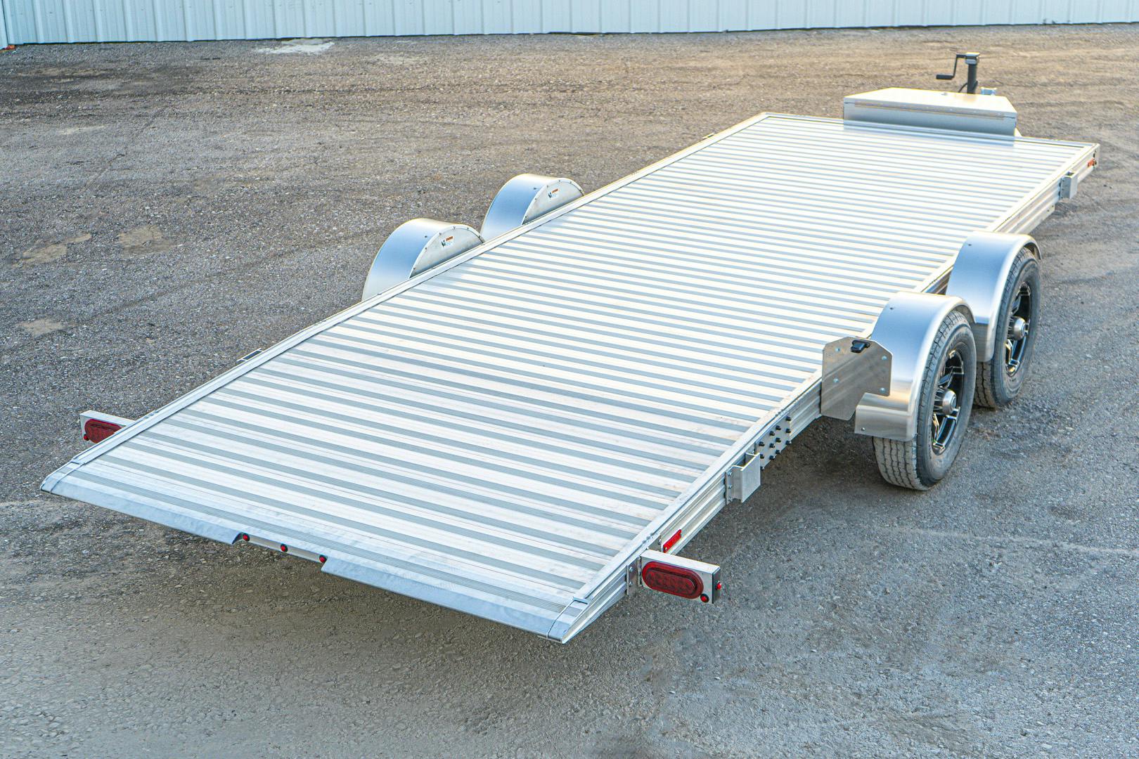 Stock #66823 - Timpte 20ftx81in 1020 Series Aluminum Car Trailer w ...
