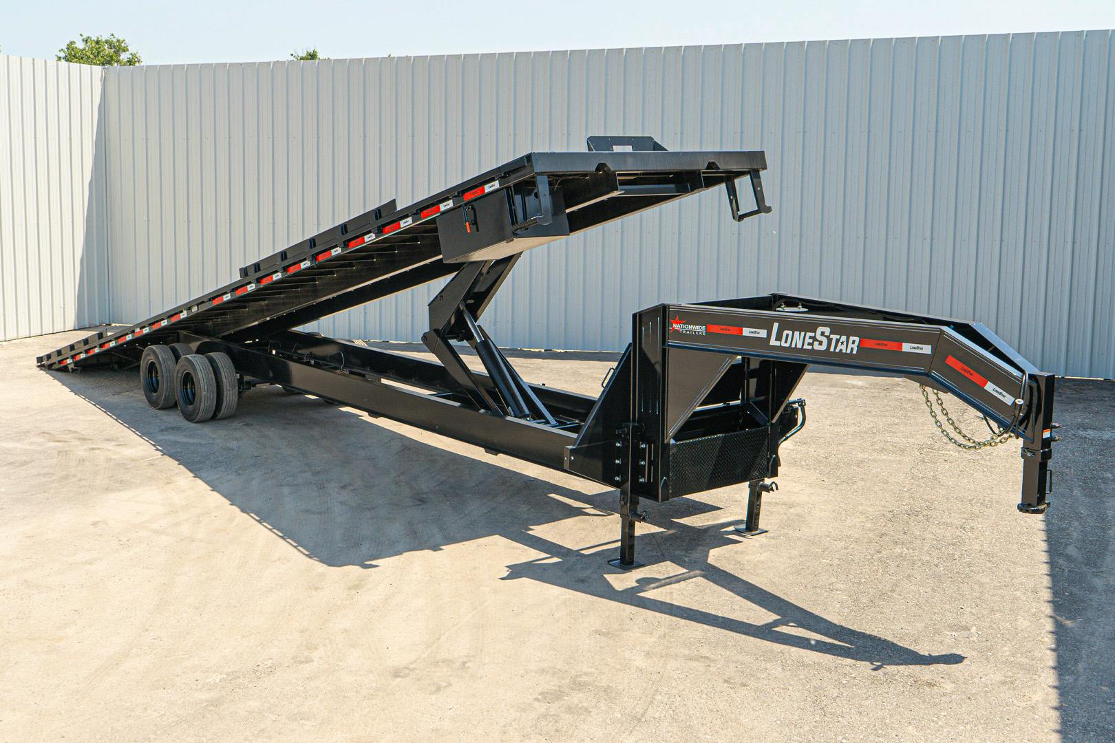 Stock #68508 - LoneStar 40ftx102in Tilt Shipping Container Trailer w ...