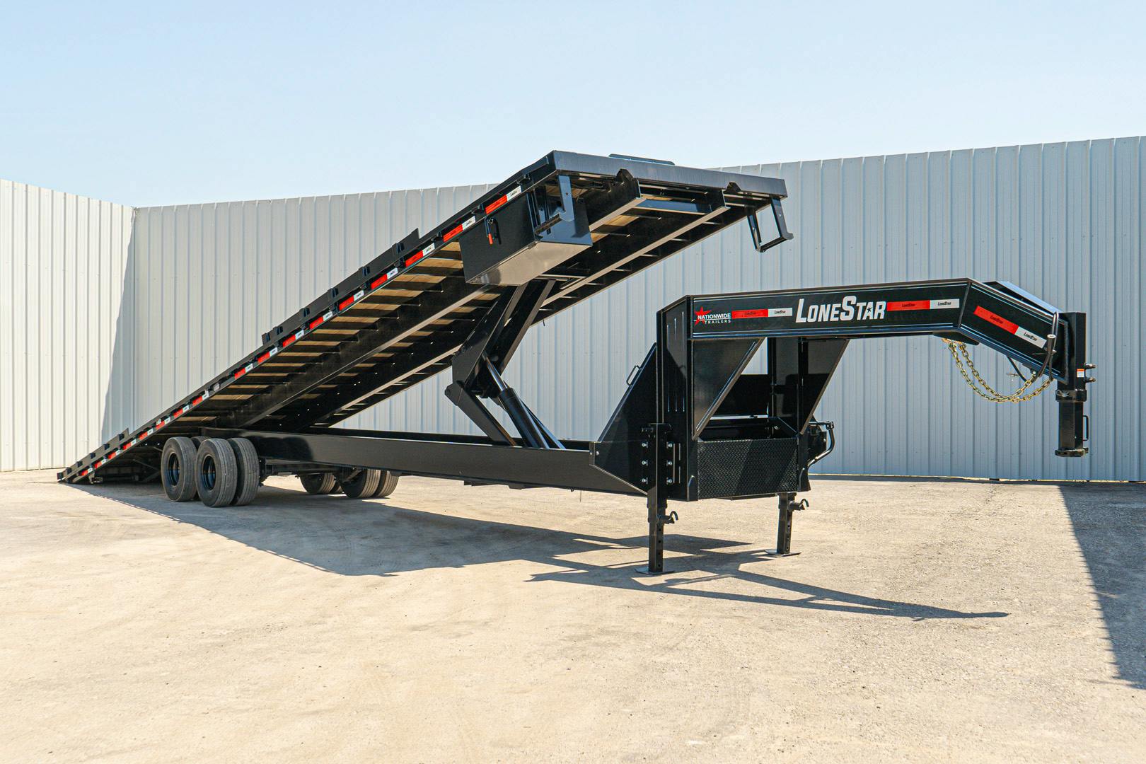 Stock #68508 - LoneStar 40ftx102in Tilt Shipping Container Trailer w ...