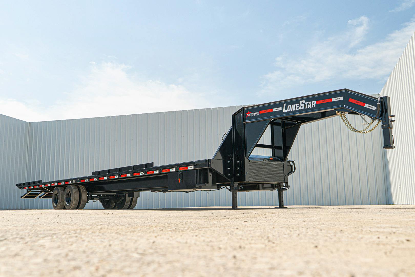 Stock #68508 - LoneStar 40ftx102in Tilt Shipping Container Trailer w ...