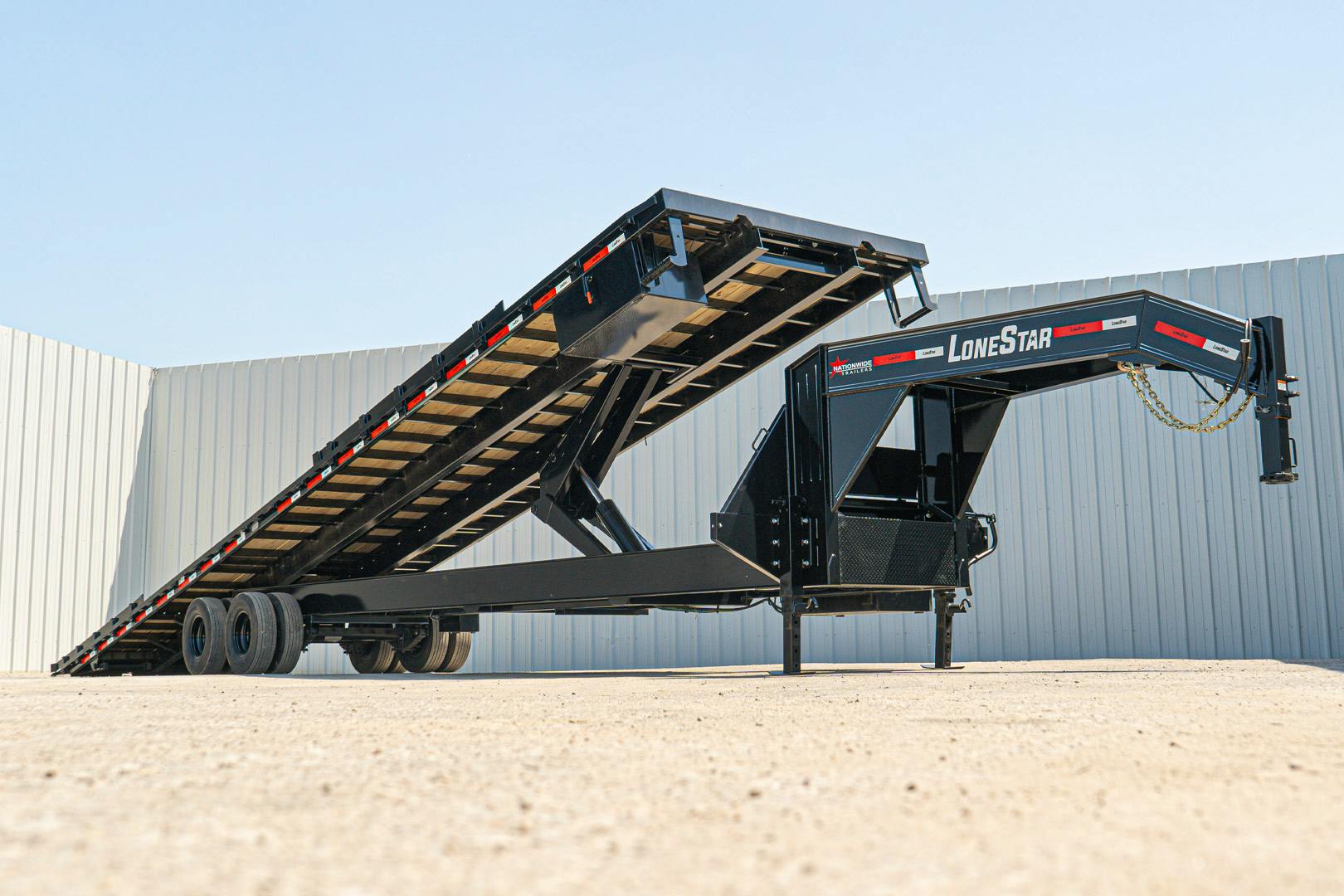 Stock #68508 - LoneStar 40ftx102in Tilt Shipping Container Trailer w ...