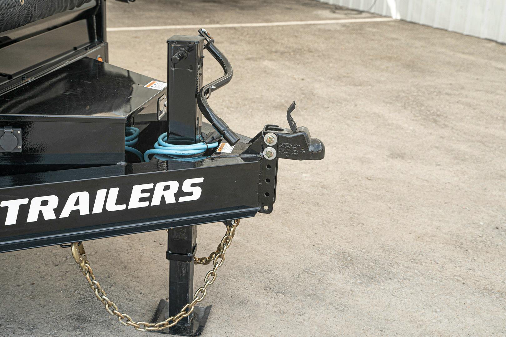 Stock #69016 - PJ Trailers 14ftx96in Deckover Dump Trailer w 19in Fold ...