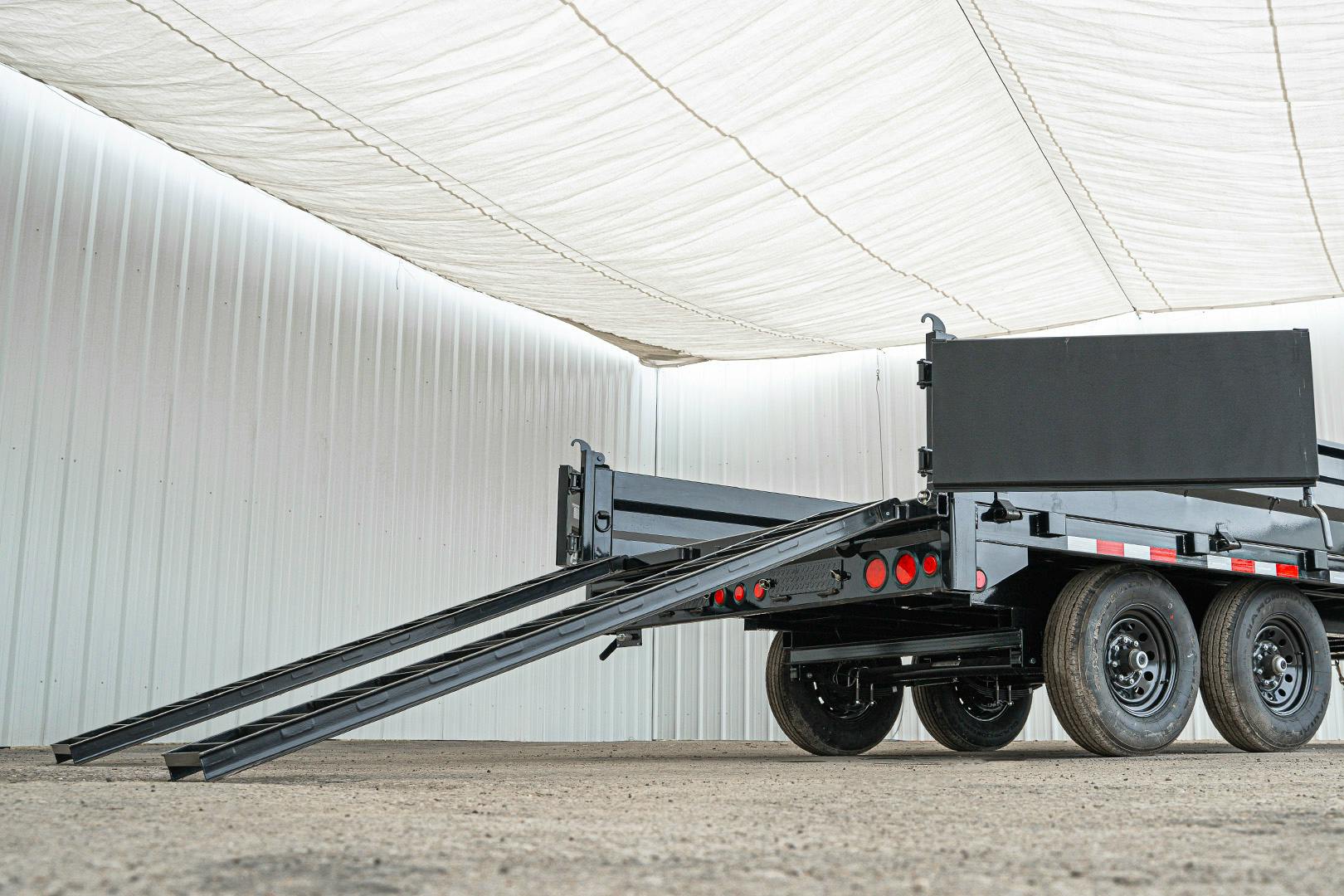 Stock #69016 - PJ Trailers 14ftx96in Deckover Dump Trailer w 19in Fold ...