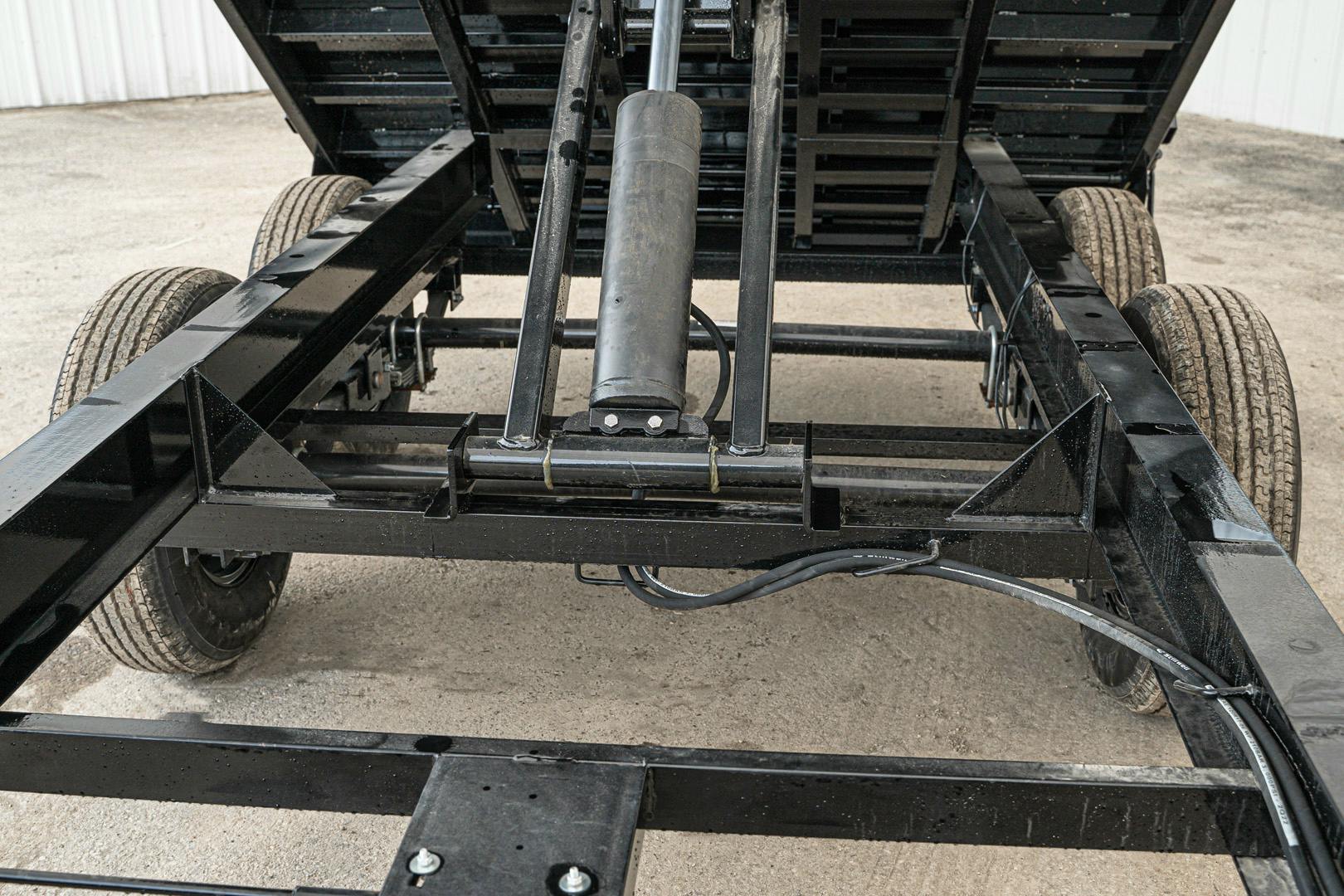 Stock #69016 - PJ Trailers 14ftx96in Deckover Dump Trailer w 19in Fold ...