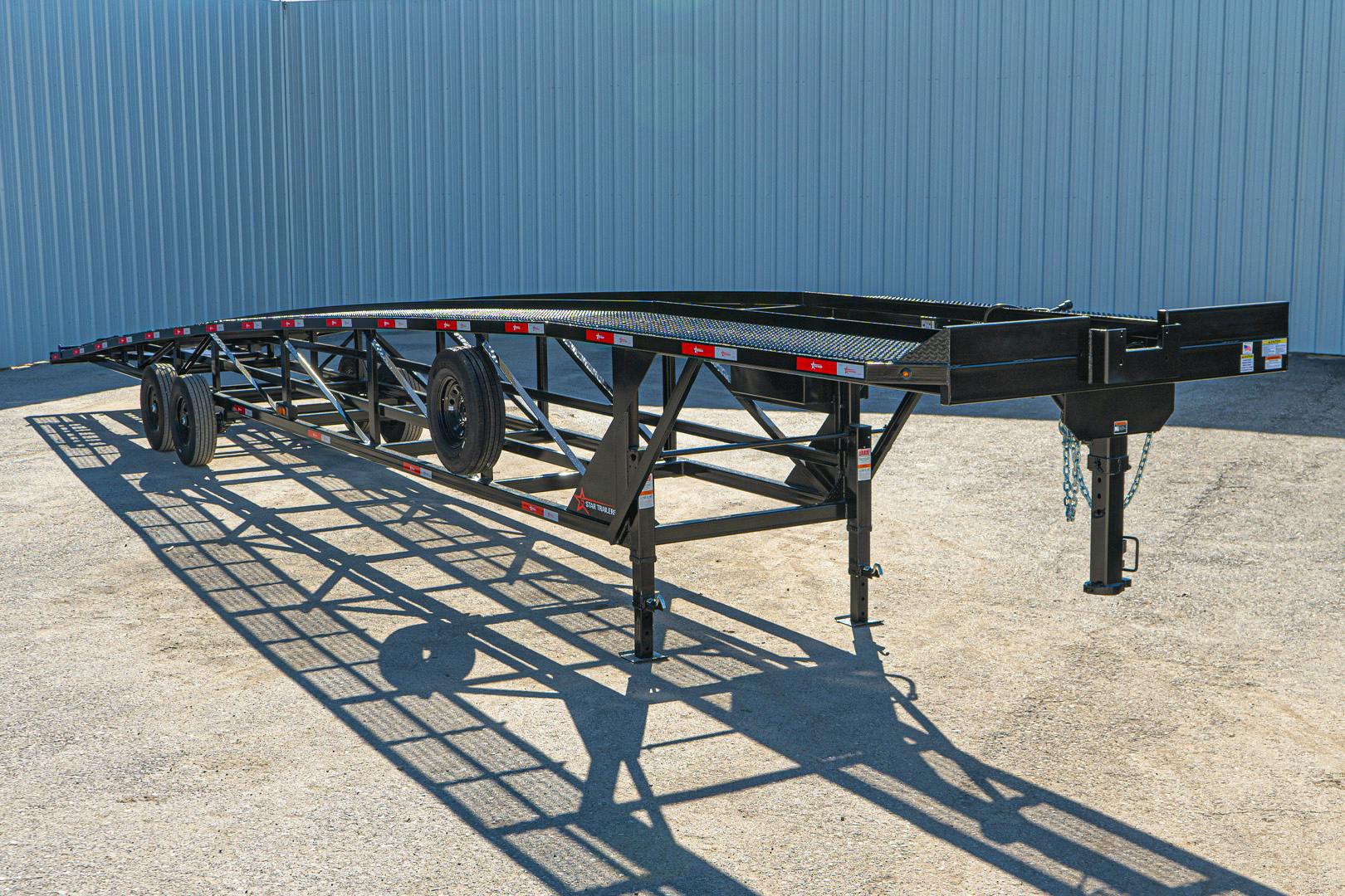 5 Star 48ftx90in Wedge 3 Car Trailer A3