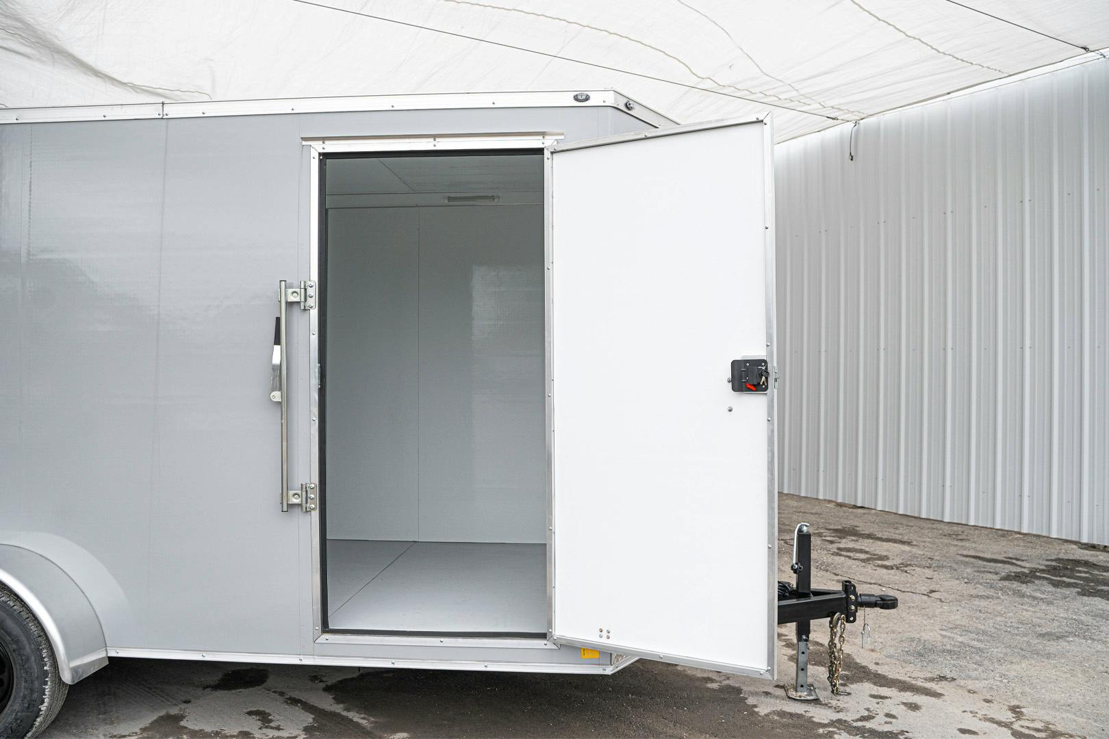 Stock #69581 - CellTech 7ftx16ft All Steel Enclosed Cargo Trailer w ...