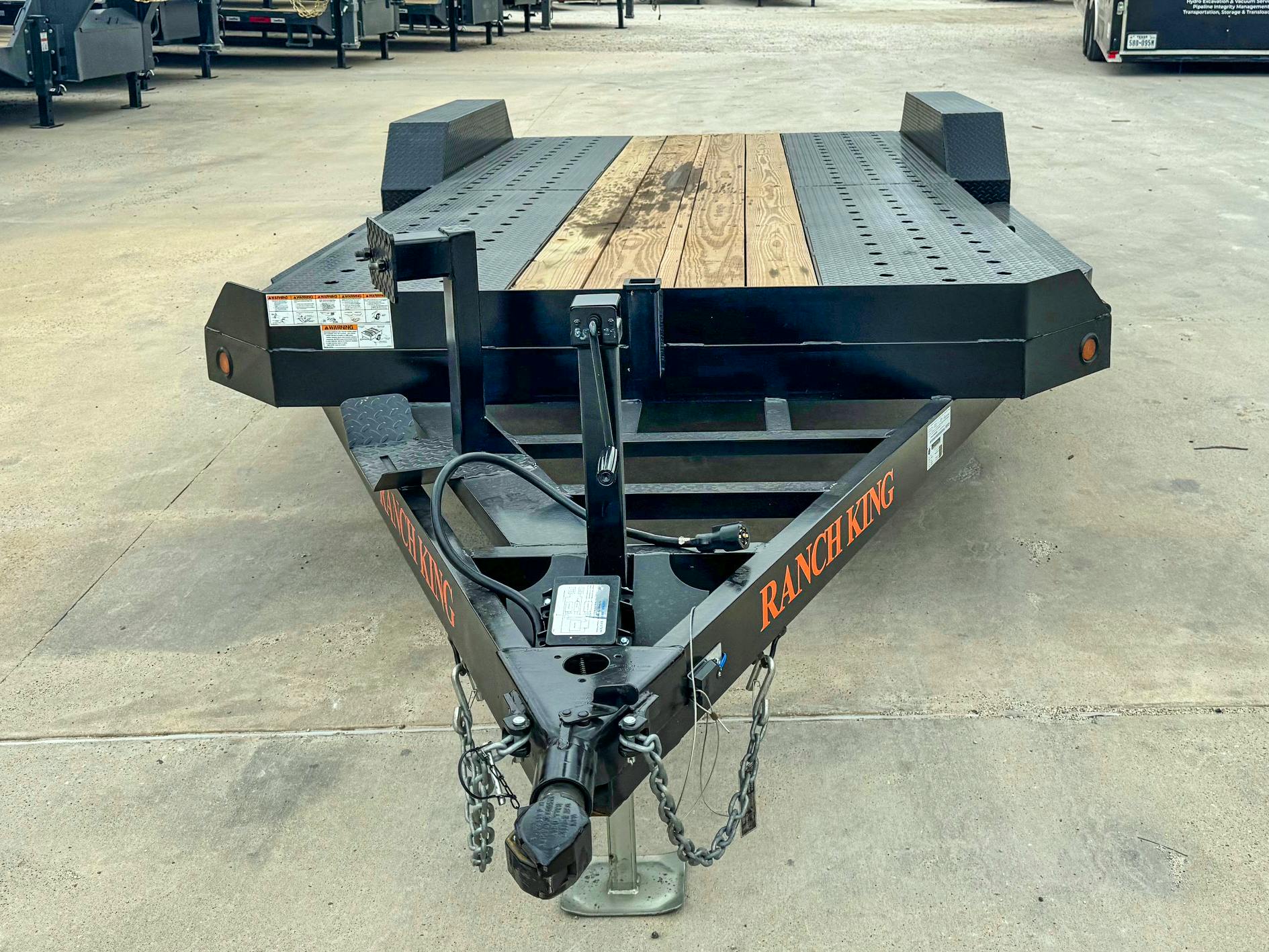 Stock #69784 - Ranch King USED 20ftx82in Car Trailer