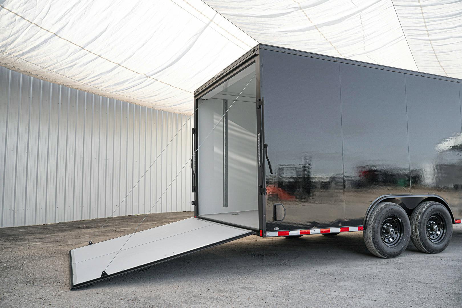 Stock #69925 - CellTech 8 5ftx20ft All Steel Enclosed Cargo Trailer w ...