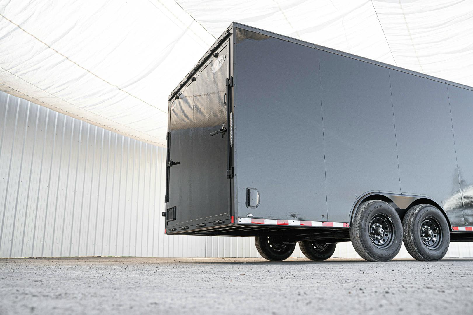 Stock #69925 - CellTech 8 5ftx20ft All Steel Enclosed Cargo Trailer w ...