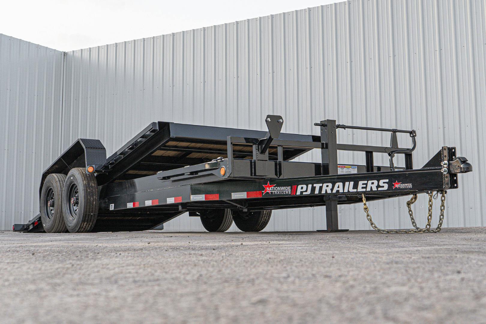 Stock #70320 - PJ Trailers 20ftx82in 6in Channel Hydraulic Equipment ...