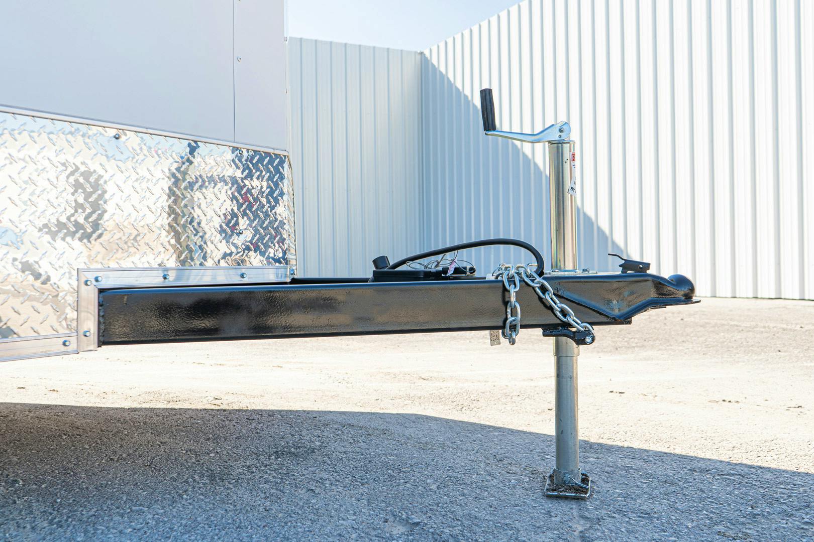 Stock #70865 - Compass 7ftx16ft Enclosed Cargo Trailer w Rear Ramp Door C2