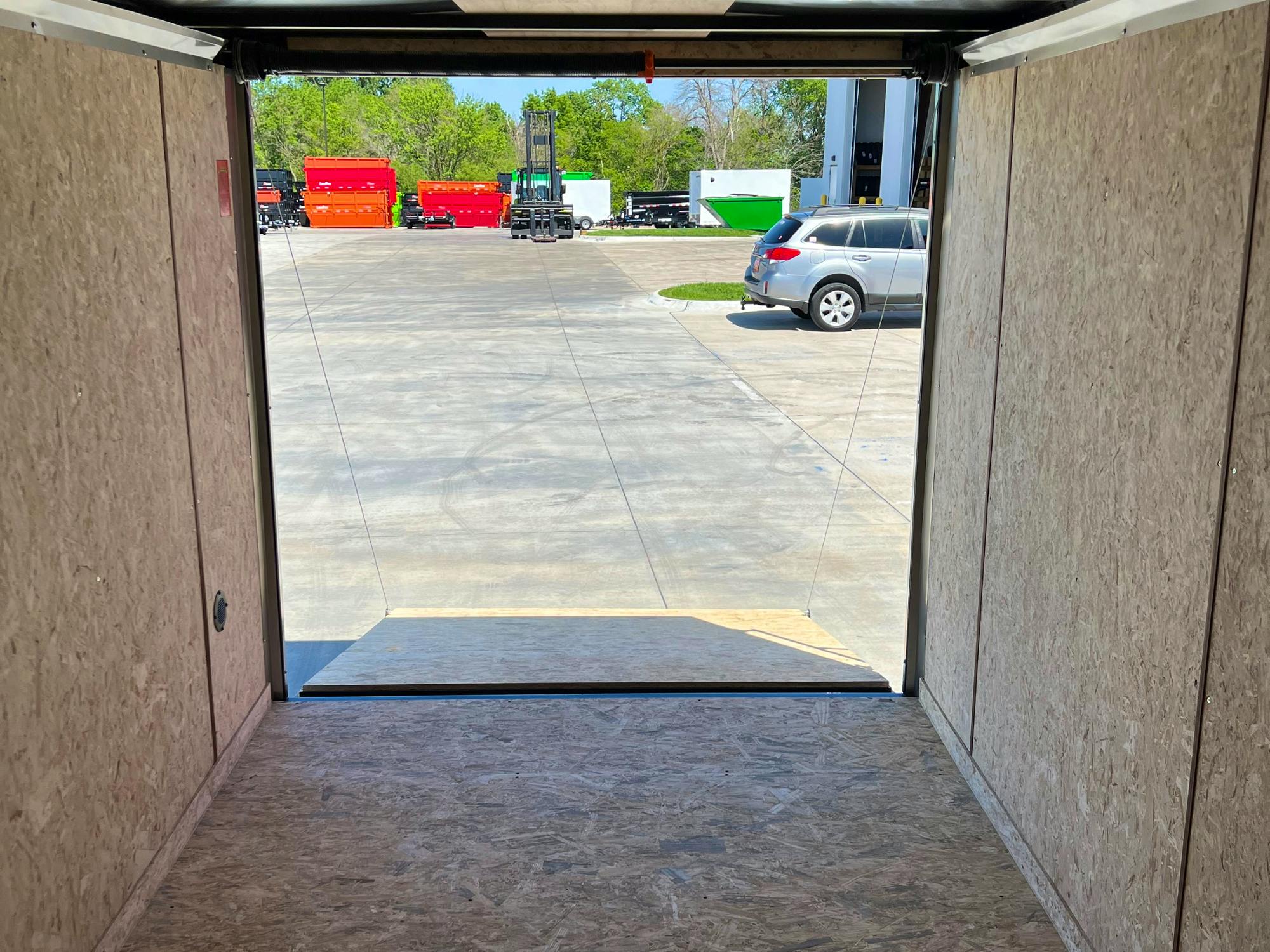 Stock #72616 - Compass 7ftx14ft Enclosed Cargo Trailer w Rear Ramp Door C2