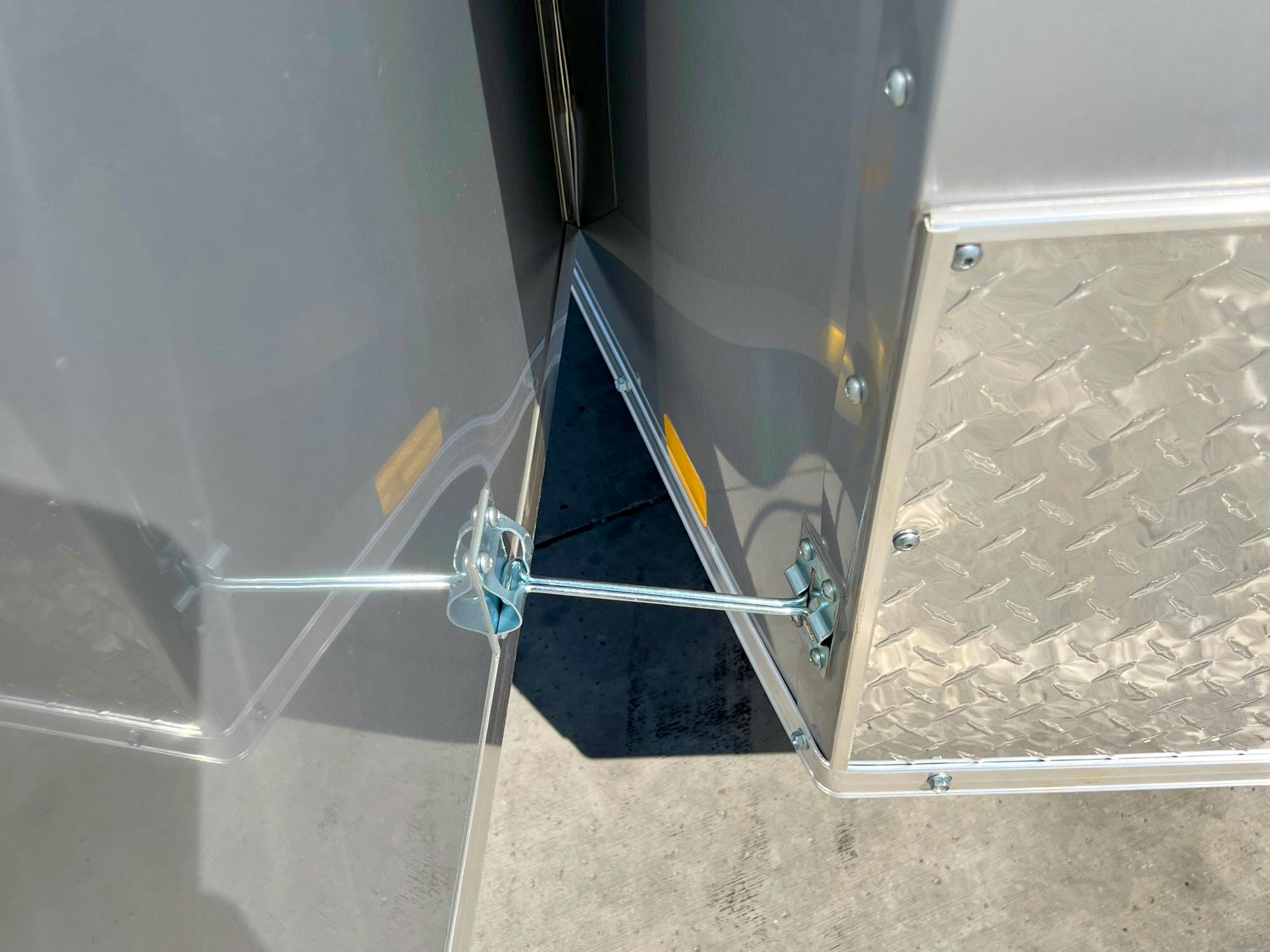 Stock #72616 - Compass 7ftx14ft Enclosed Cargo Trailer w Rear Ramp Door C2