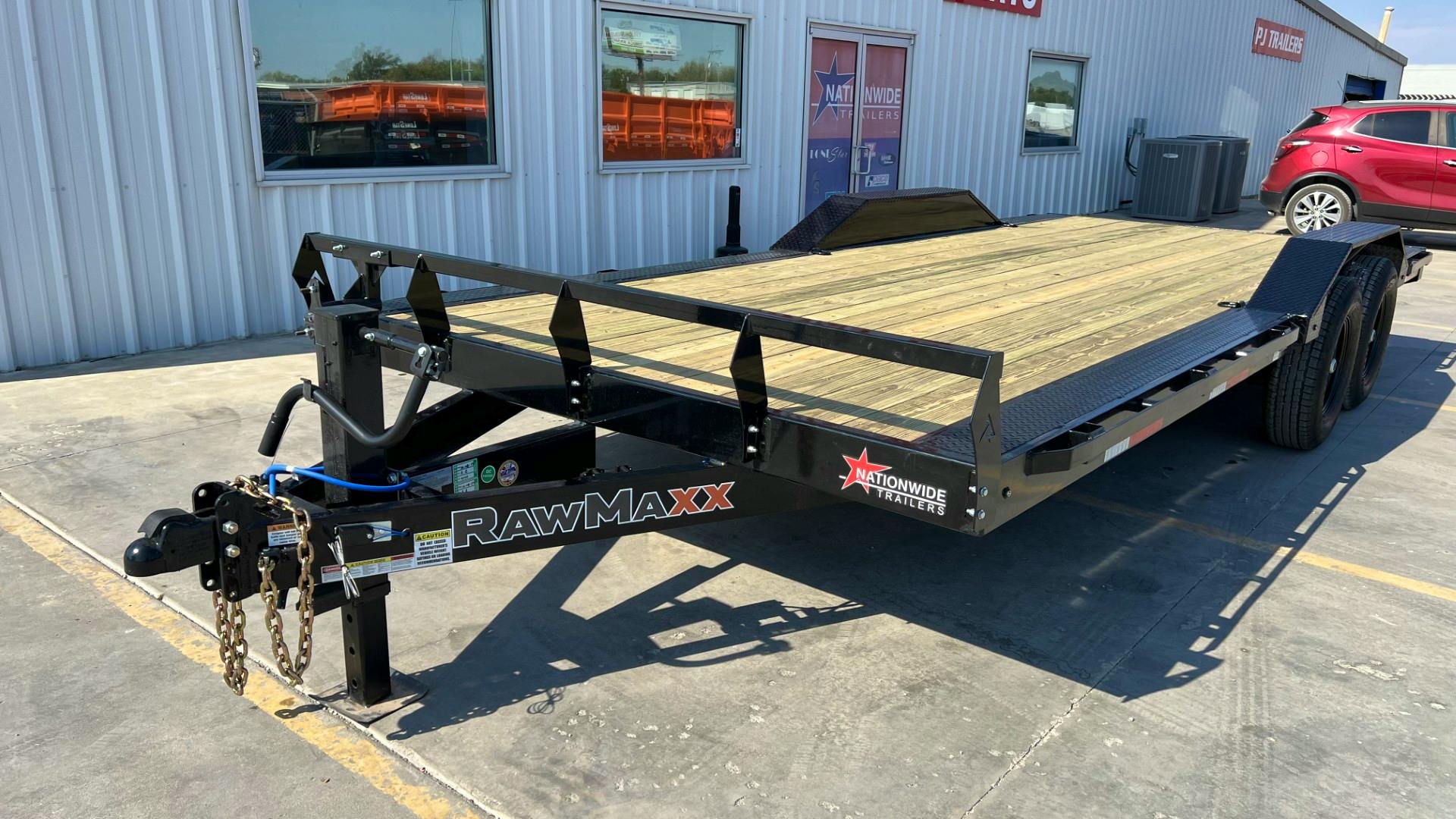 Stock #75270 - RawMaxx 20ftx102in 14k Equipment Trailer ECX