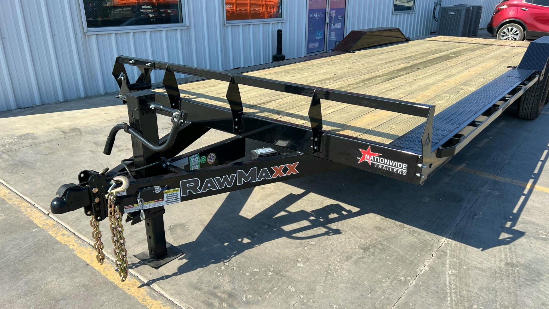 Stock #75273 - RawMaxx 24ftx102in 14k Equipment Trailer ECX