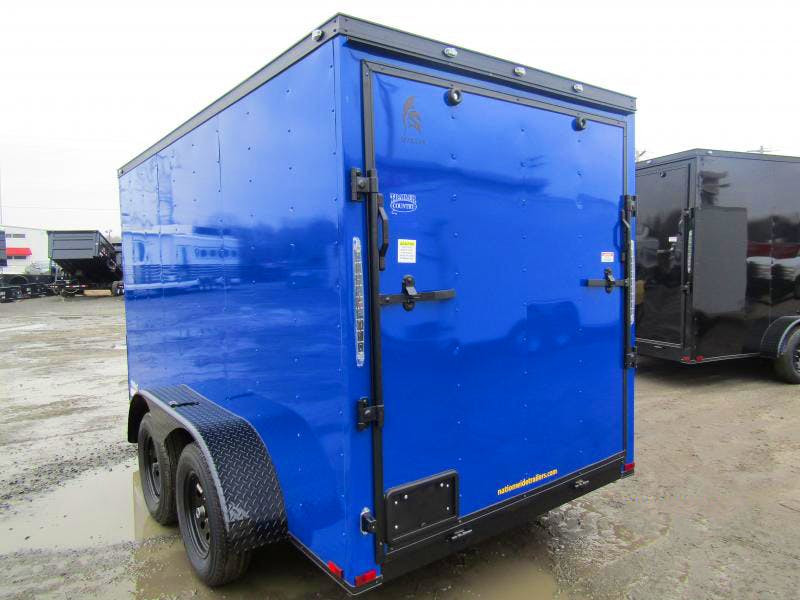 Spartan 6'x12' Enclosed Cargo Trailer w/ Rear Ramp Door (C2) - $4,999 ...