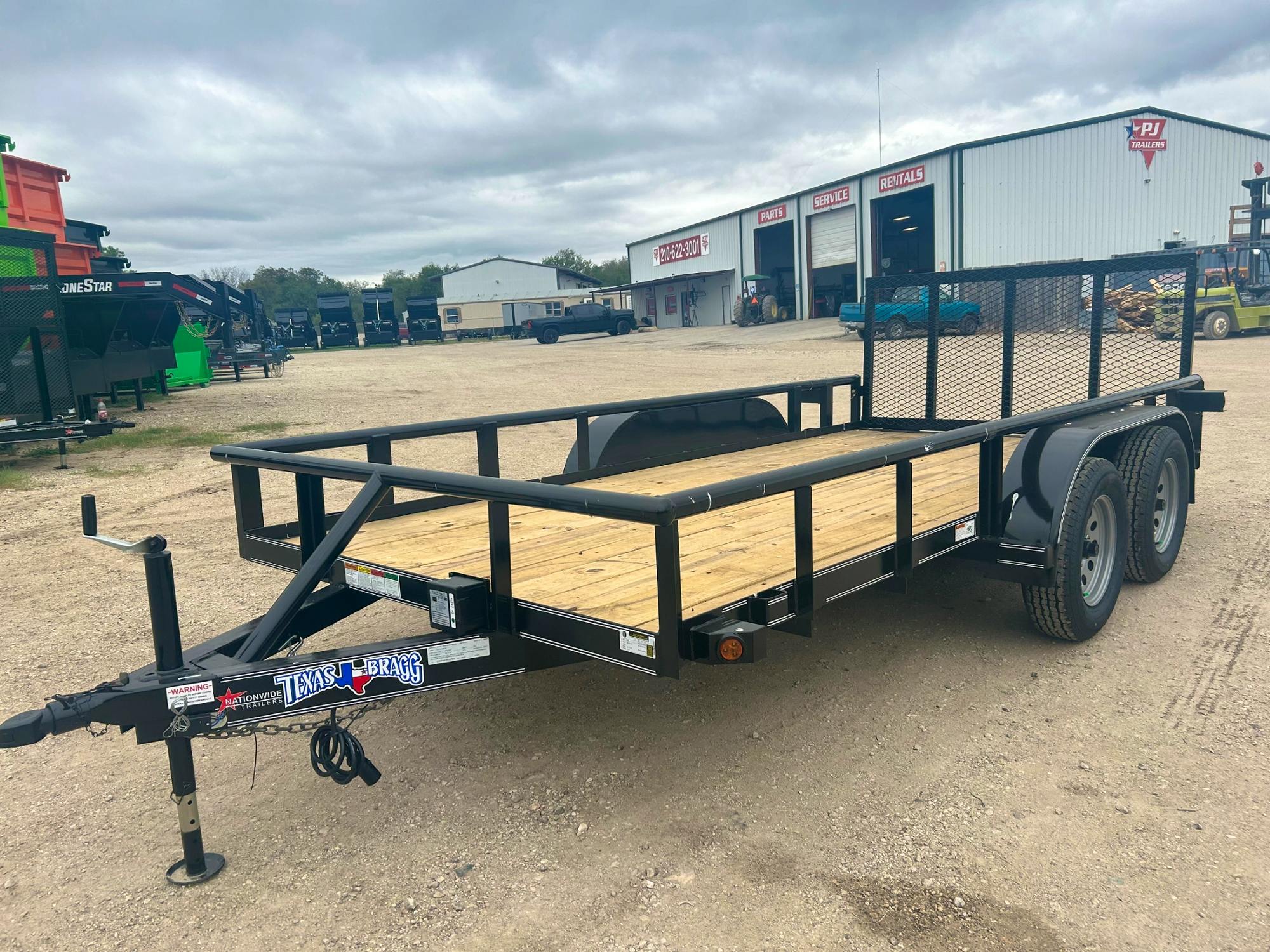 Texas Bragg 14'x83" Utility Trailer w/ 3' Gate (U2) - $3,499 - Pasadena ...